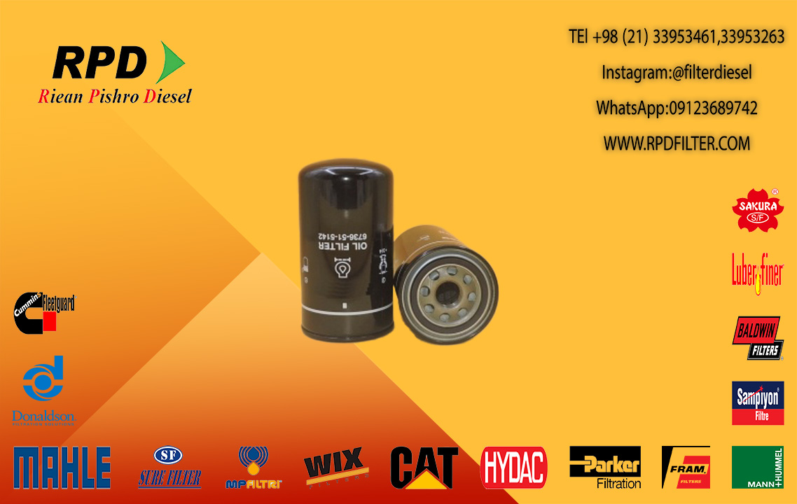 فیلتر روغن Komatsu 6736-51-5142 Fleetguard LF16006 – فیلتر های دیزل ...