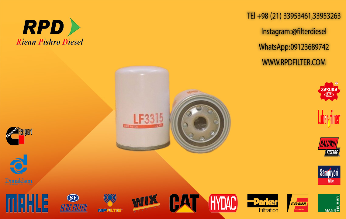فیلتر روغن LF3315 P553315 32600117 – فیلتر های دیزل ژنراتور و ماشین ...