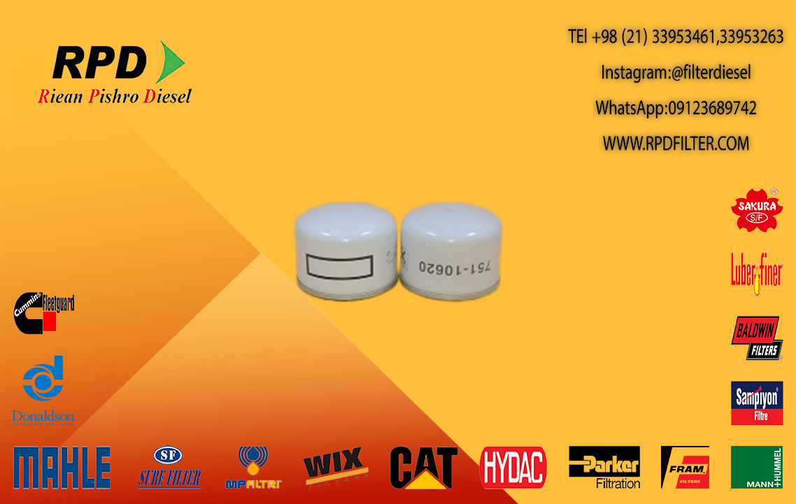 فیلتر روغن Lister 751-10620 Fleetguard LF3778 Cross Reference – فیلتر ...