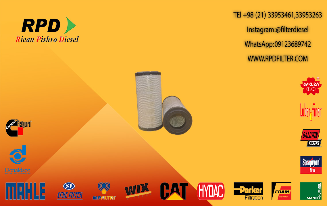 فیلتر هوای Fleetguard AF25557 – فیلتر های دیزل ژنراتور و ماشین آلات راهسازی